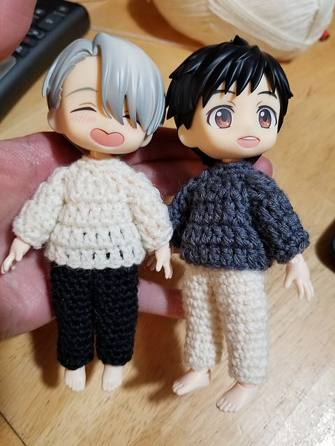 Ravelry: Obitsu 11 Single Crochet Pants pattern by Liz Flickers