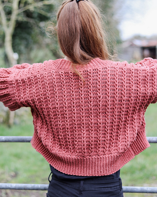 Ravelry: Marta Braided Cardigan pattern by Carrie M Chambers