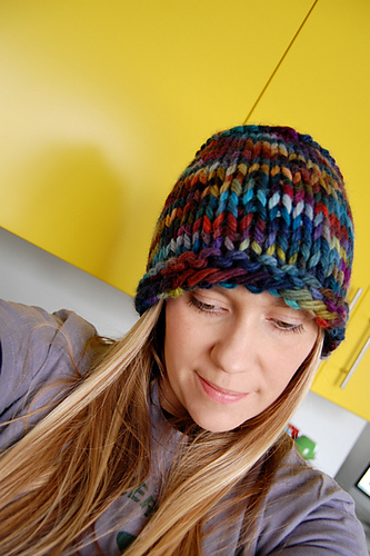 Ravelry: Super Chunky Super Quick Toque pattern by Joan Janes