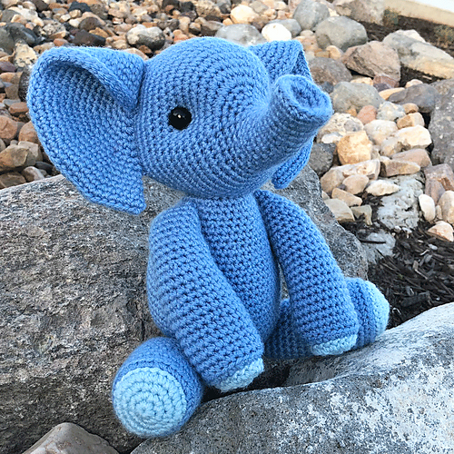 Ravelry: Esther the Elephant pattern by Jess Huff