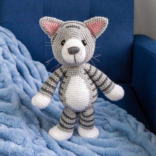 Ravelry Toby The Tabby Cat Pattern By Jess Huff