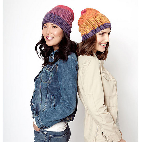 Ravelry: Slouchy Crochet Beanie pattern by Yarnspirations Design Studio