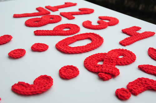 Ravelry: Numbers & Punctuation Crochet Motifs pattern by Jenny R. Brown
