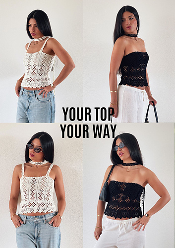 Ravelry: Mimosa Top pattern by HiLo Studio