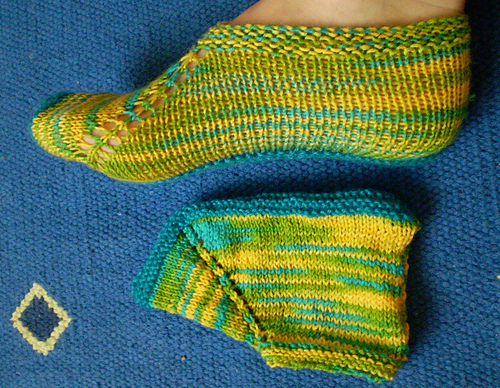 Ravelry: Dzonba - The Himalayan Slipper pattern by Tracy Hudson