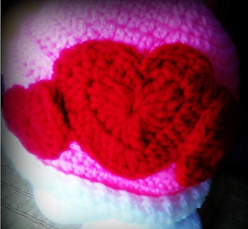 Ravelry: Toddler Sweetheart Beanie pattern by Andrea Collins