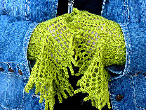 Ravelry: My Sweet Cogette Lace Cuffs pattern by Sarah Engelke