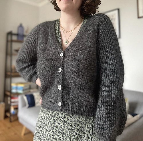Ravelry: The First Cardigan pattern by Lizzie Hester