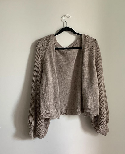 Ravelry: The First Cardigan pattern by Lizzie Hester
