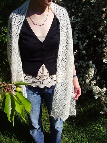 Ravelry: Trellis Scarf pattern by Evelyn A. Clark