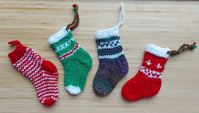Ravelry: Christmas Stocking Ornament pattern by Mare Allison