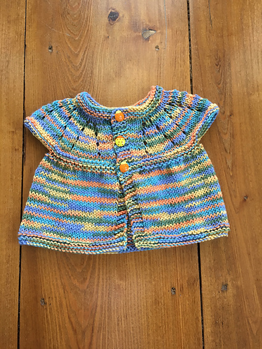 Ravelry: all-in-one baby top pattern by marianna mel