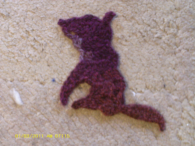 Ravelry: Dog motif pattern by Chinami Horiba