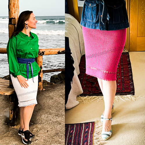 Ravelry: Summer Stroll Pencil Skirt pattern by Vytene Laucyte