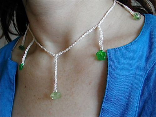 Ravelry: Button Charm Necklace pattern by Cal Patch
