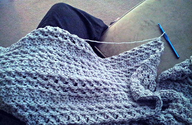 Ravelry: hollanddesigns' Silver Linings Throw