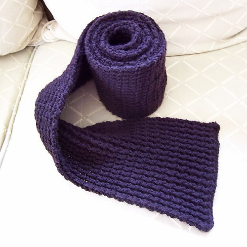 Ravelry: Men's Double-Ribbed Scarf pattern by Lisa van Klaveren