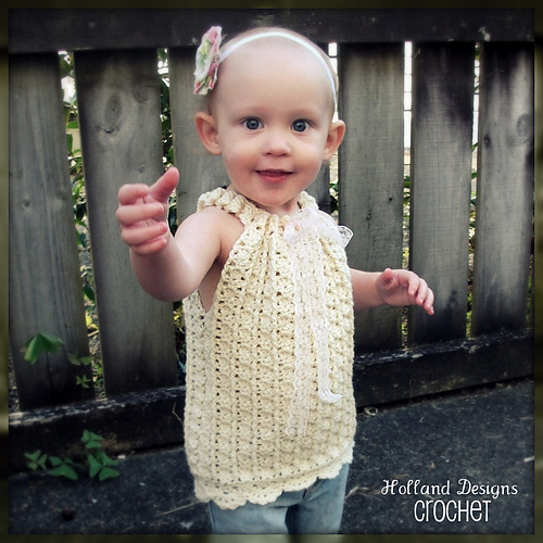 Ravelry: Drawstring Halter Top or Pullover pattern by Lisa van Klaveren