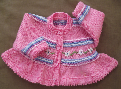 Ravelry: Grace - 005 to fit 3-6 months pattern by Eileen Webb