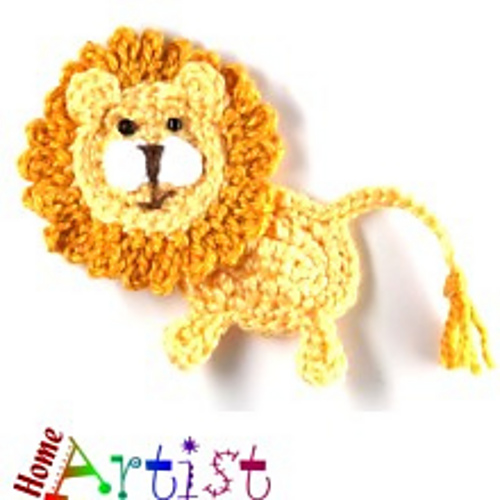 Ravelry: Lion Applique pattern by Homeartist crochet