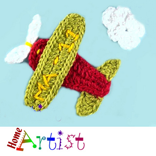 Ravelry: Airplane Applique pattern by Homeartist crochet