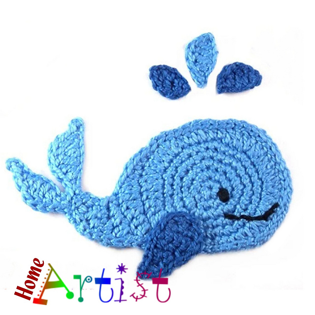 Ravelry: Whale Applique pattern by Homeartist crochet