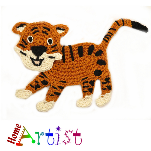 Ravelry: Tiger Applique pattern by Homeartist crochet