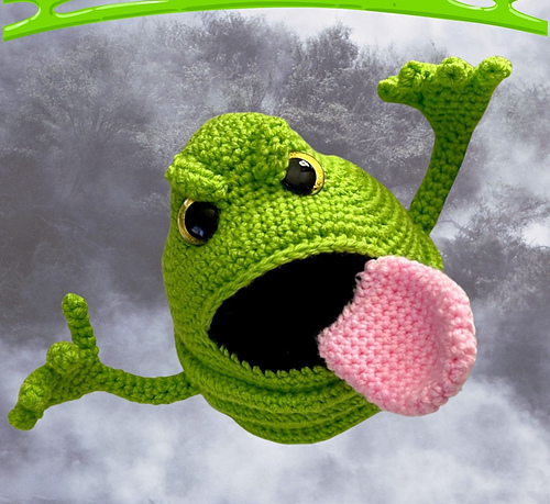 Ravelry: Buster the Slimer Ghost pattern by Tricia Roth