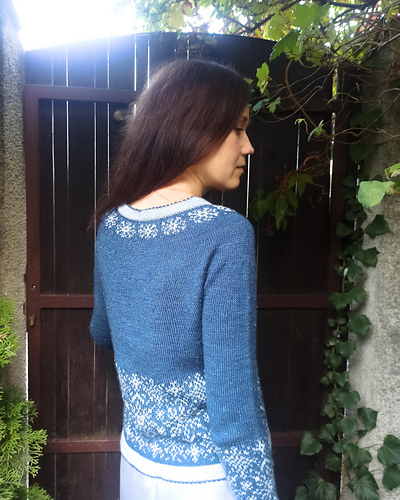 Ravelry: Diamond Snow Sweater pattern by Home of Cords