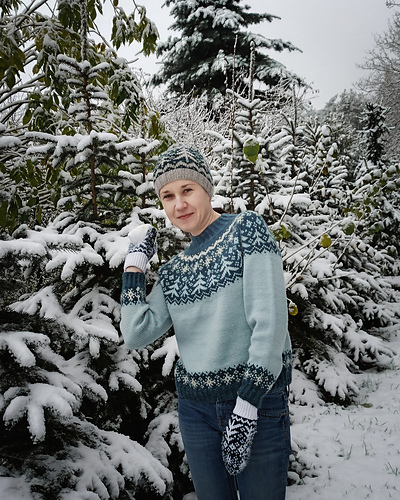 Ravelry: Snowy Forest Sweater pattern by Home of Cords