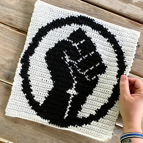 Craftivism. Making these for friends too in exchange for a donation to ...