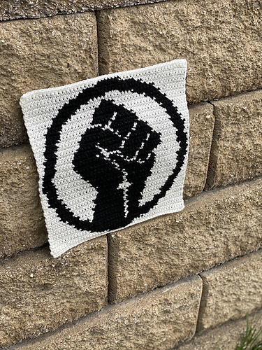 Craftivism. Making these for friends too in exchange for a donation to ...