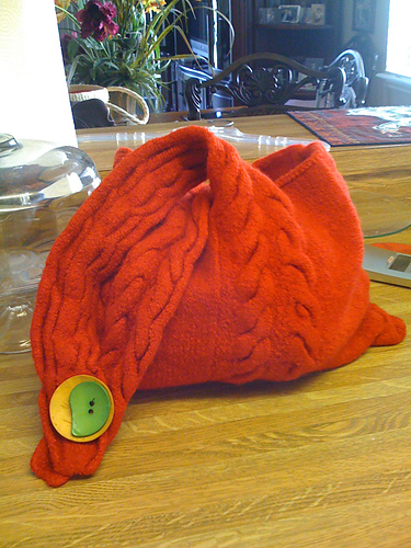 Ravelry: Felted Cable Bag #143 pattern by Patons