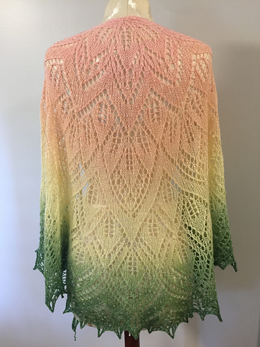 Ravelry: Mystical Forest Lace Shawl pattern by Anna Victoria