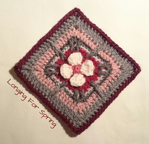 Ravelry: Longing for spring square pattern by Ellinor Widéen