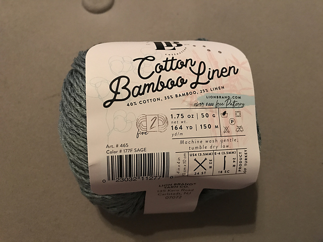 Ravelry: Lion Brand LB Collection Cotton Bamboo Linen