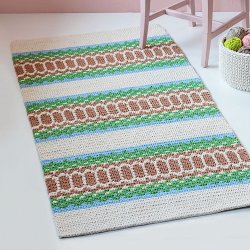 Ravelry: Anja-matto pattern by Molla Mills