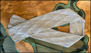 Ravelry: Escher Checker Blocks Scarf pattern by Heather U. Price