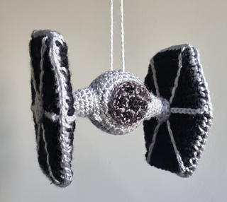 Ravelry: Star Wars Tie Fighter pattern by hyperspace crochet