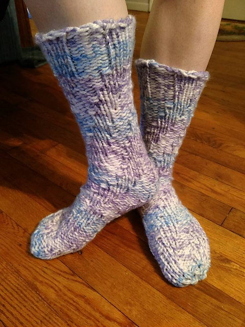 Ravelry: Spiral Tube Socks pattern by Amanda Pratt