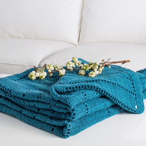 Ravelry: William Blanket pattern by Steve Rousseau