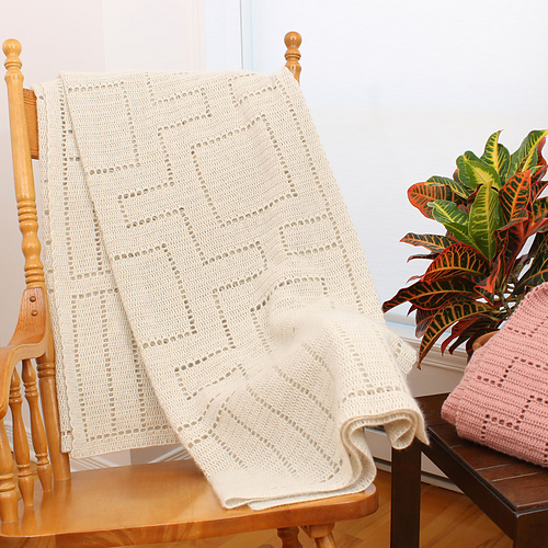 Ravelry: Gabriel Classic Yak Blanket pattern by Steve Rousseau