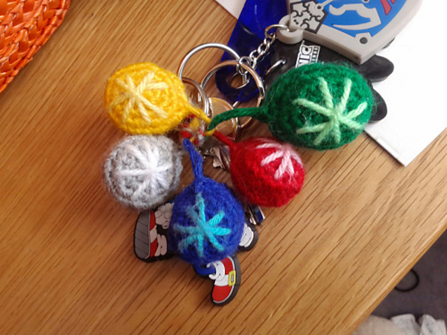 Ravelry: NiGHTS into Dreams Ideya Keyring pattern by J.A.N
