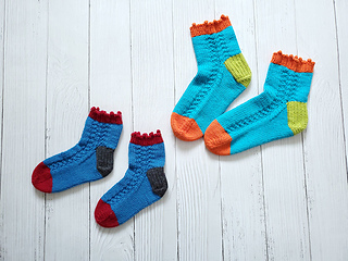 Ravelry: Matisse Socks pattern by Sangmi Lee