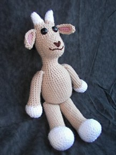 Ravelry: Galen the Goat Critter Collection pattern by Deb D'Zio