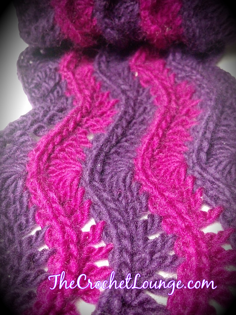 Ravelry: e's Serenity Ripple Scarf pattern by "e" Lee