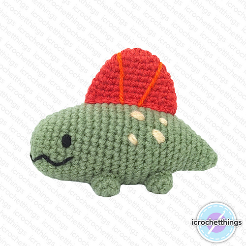 Ravelry: Mini Spinosaurus Amigurumi pattern by i crochet things