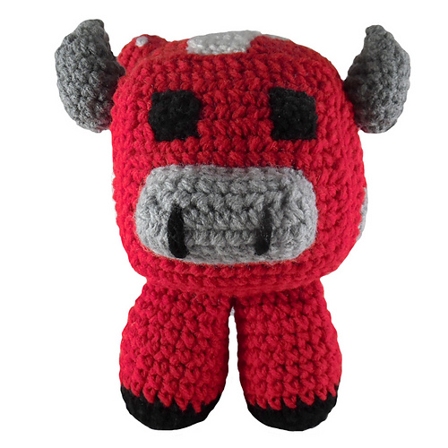 Ravelry: Minecraft: Mooshroom pattern by i crochet things