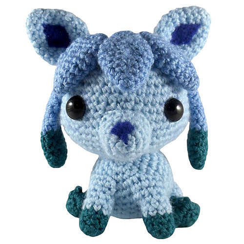 Ravelry: Pokemon: Glaceon pattern by i crochet things