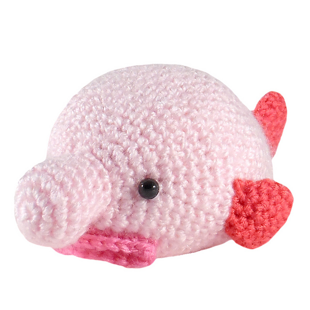 Ravelry: Blobfish Amigurumi pattern by i crochet things